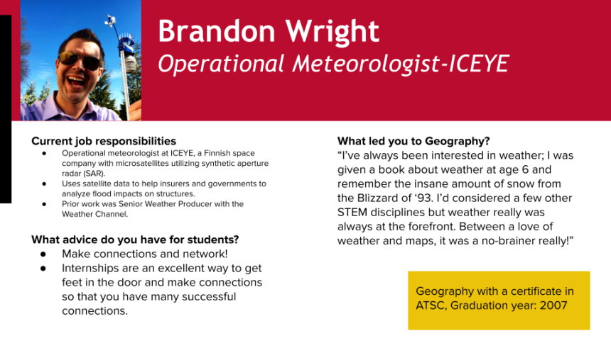 Alumni Highlights | Geography Department at the University of Georgia